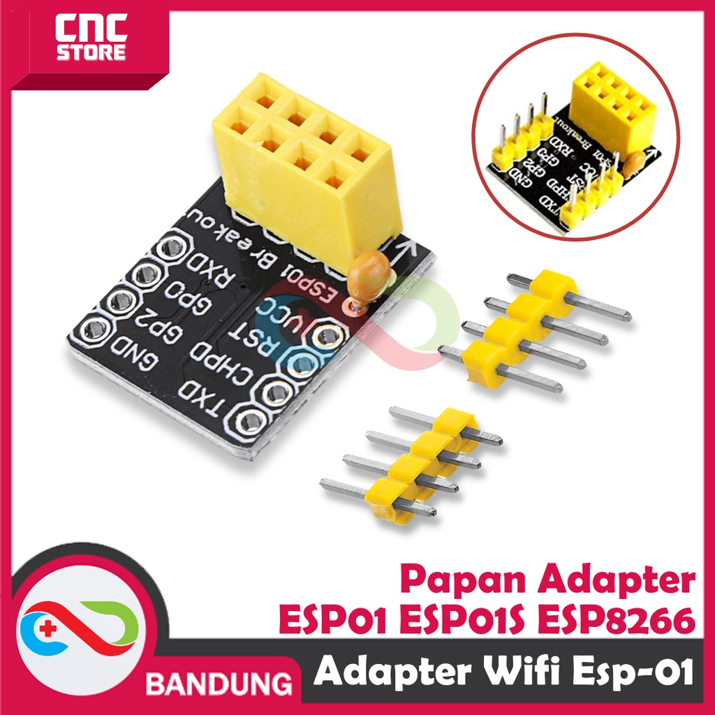 Jual ADAPTER WIFI BOARD ESP01 ESP01S ESP8266 | Shopee Indonesia