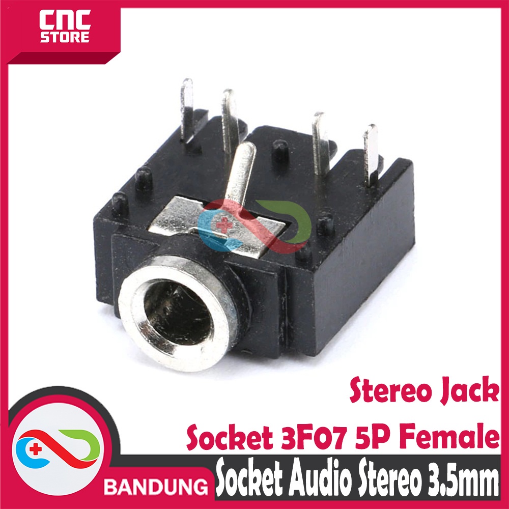 Jual 3F07 DUAL CHANNEL 3.5MM JACK AUDIO HEADPHONE JACK 5P 5PIN | Shopee ...