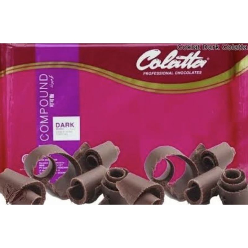 Jual Colatta Dark Chocolate Compound Kemasan 5 kg | Shopee Indonesia