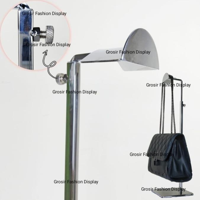 Jual Standing Tas Besi/Gantungan Tas Import/Display Tas Pajangan ...