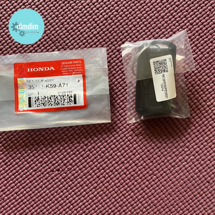 Jual COD Fob Assy - Remote Smartkey Keyless Honda Vario 150 2018 ...