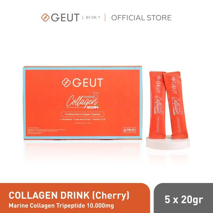 Jual GEUT BY DR.T MARINE COLLAGEN TRIPEPTIDE Cherry 5pcs | Shopee Indonesia