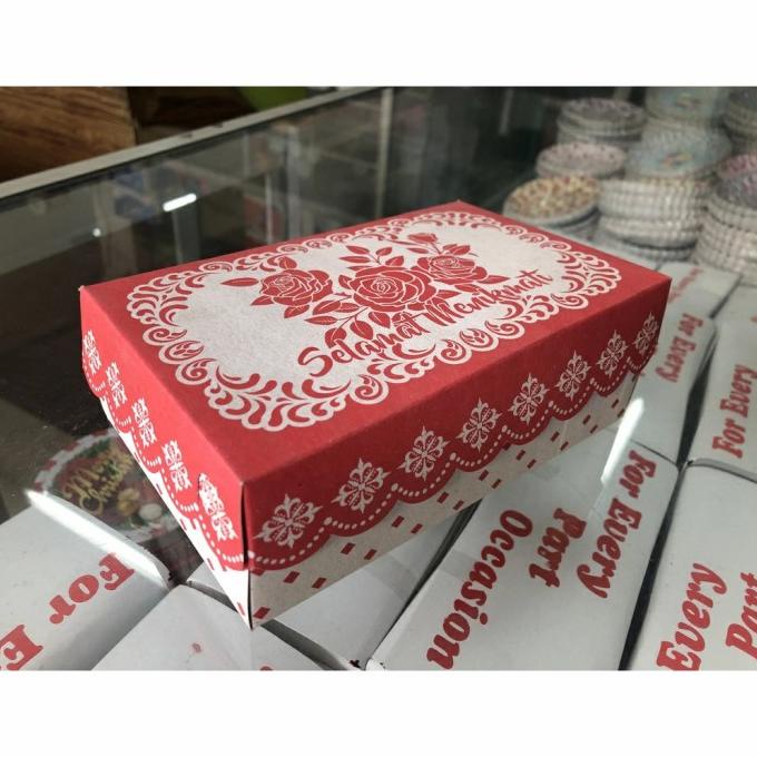 Jual Produk Unggulan] Dus R3K Renda 16x10.2x5 cm / Kerdus Roti/ Box ...