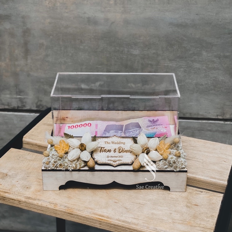 Jual (Ready Stock) Kotak Uang / Box Mahar/ Uang kertas / kotak ...