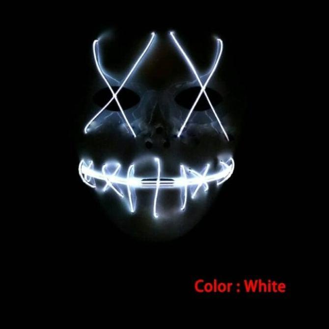 Jual New Fashion Cosplay Halloween Cartoon Clown Party Mask / Topeng ...