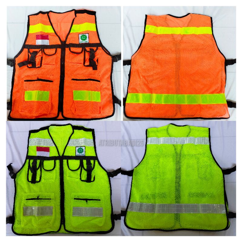 Jual rompi tambang/rompi lapangan/rompi safety/rompi jaring | Shopee ...