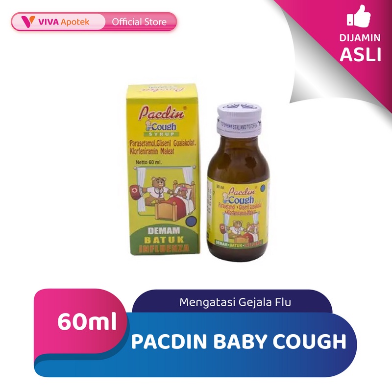 Jual Pacdin Baby Cough untuk Mengatasi Gejala Flu (60 ml) | Shopee ...