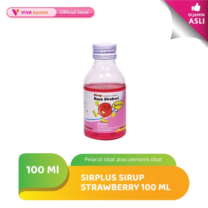 Jual Sirplus Sirup Strawberry Pemanis Puyer (100 ml) | Shopee Indonesia