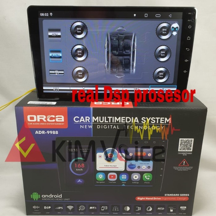 Jual NEW HEAD UNIT ANDROID ORCA 9 INCH OEM HONDA BRIO/MOBILIO/BRV ...