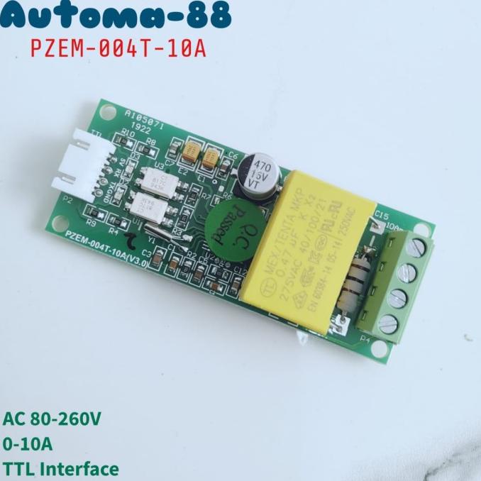 Jual PZEM-004T-10A Multifunction AC 220V Volt Ampere energy meter 10A ...