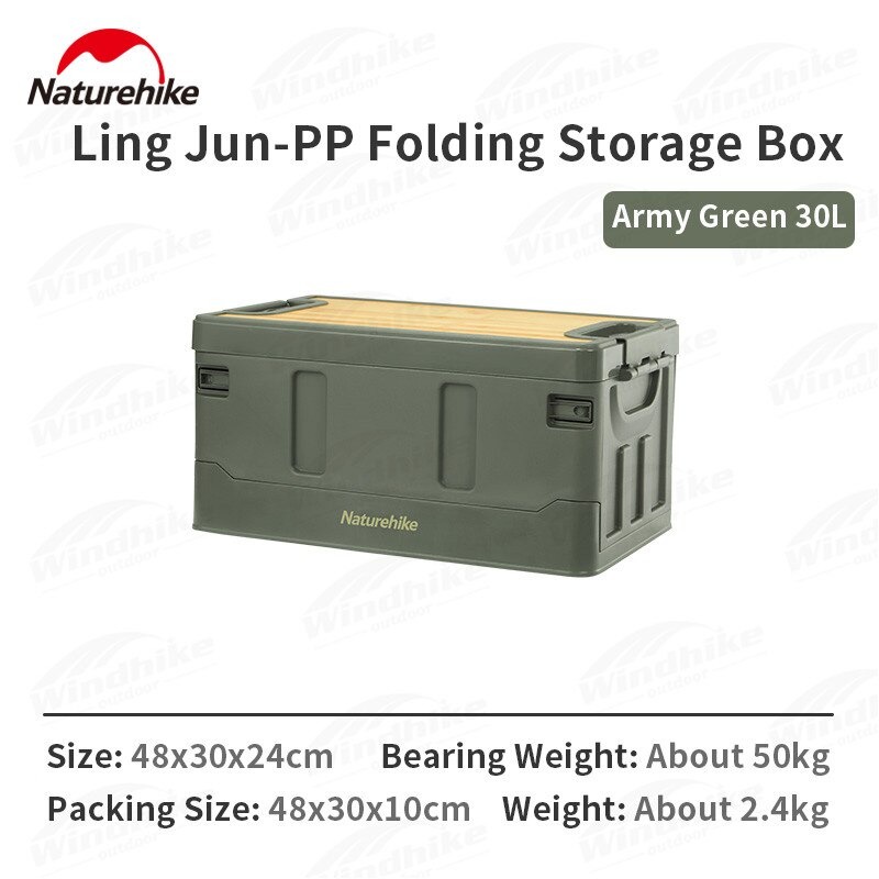 Jual TOKO.PEJALAN STORAGE BOX LIPAT CAMPING PORTABLE NATUREHIKE ...