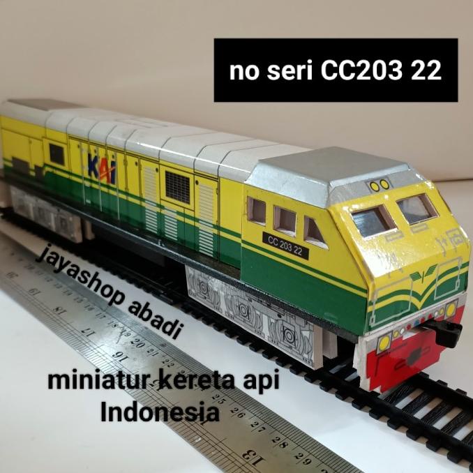 Jual Sale Now Miniatur Kereta Api Indonesia Cc203 22 Limited Edition ...