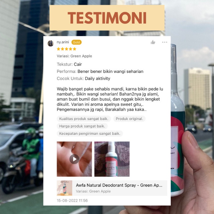 Jual Awfa Natural - Tawas Alami 60Ml | Shopee Indonesia