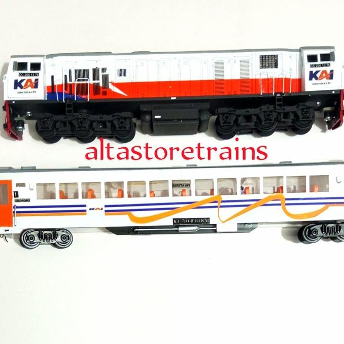 Jual Miniatur Miniatur Kereta Api Lokomotif Dan Kereta Penumpang ...
