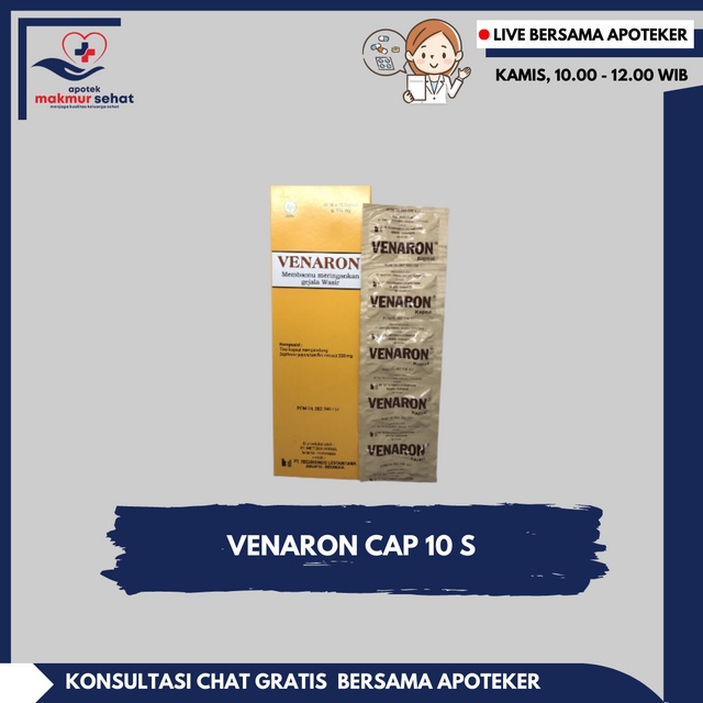 Jual Venaron 300 mg 10 Kapsul | Shopee Indonesia