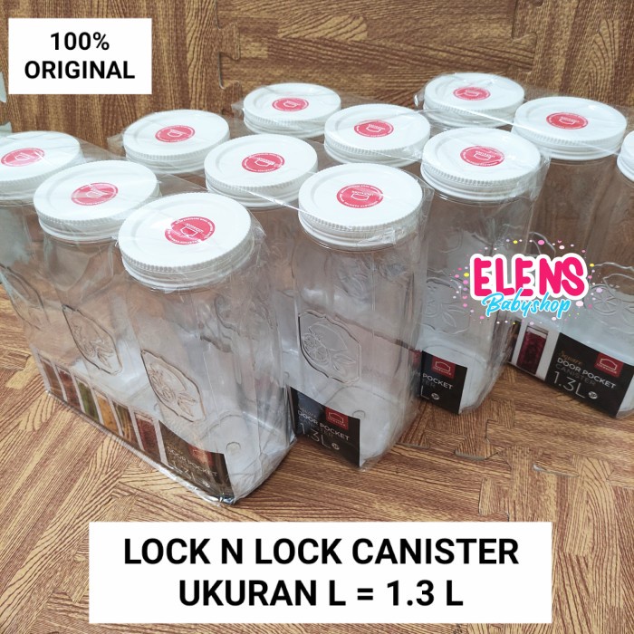 Jual Lock N Lock Toples Makanan Canister Set 1L | Shopee Indonesia
