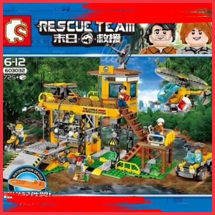 Jual (bk) lego rescue team helikopter carrier military army city swat ...