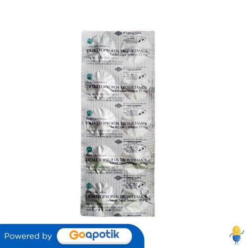 Jual DEXKETOPROFEN TROMETAMOL ETERCON 25 MG STRIP 10 TABLET | Shopee ...