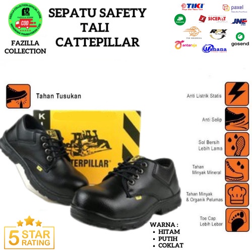 Jual SEPATU SAFETY SEMI BOOTS PRIA KULIT TALI SAVETY BUT SEPTI TALI ...
