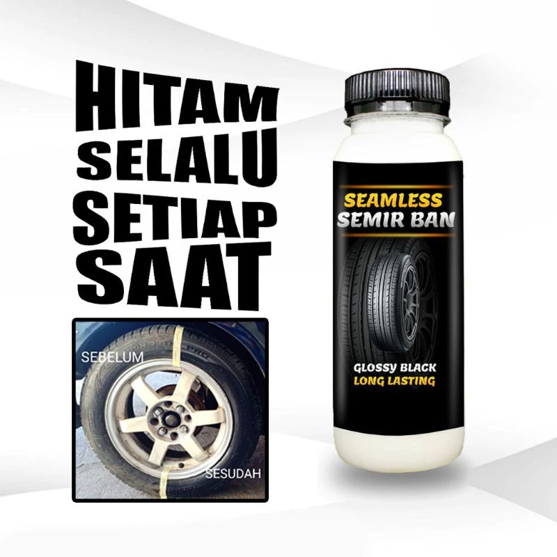 Jual SEMIR BAN MOTOR SEMIR MOBIL PENGHITAM/PENGKILAP BAN DAN VELG ...