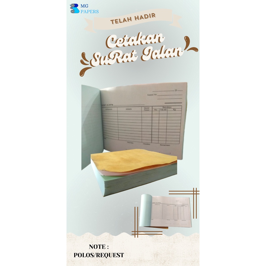 Jual Nota/Surat Jalan Folio | Shopee Indonesia