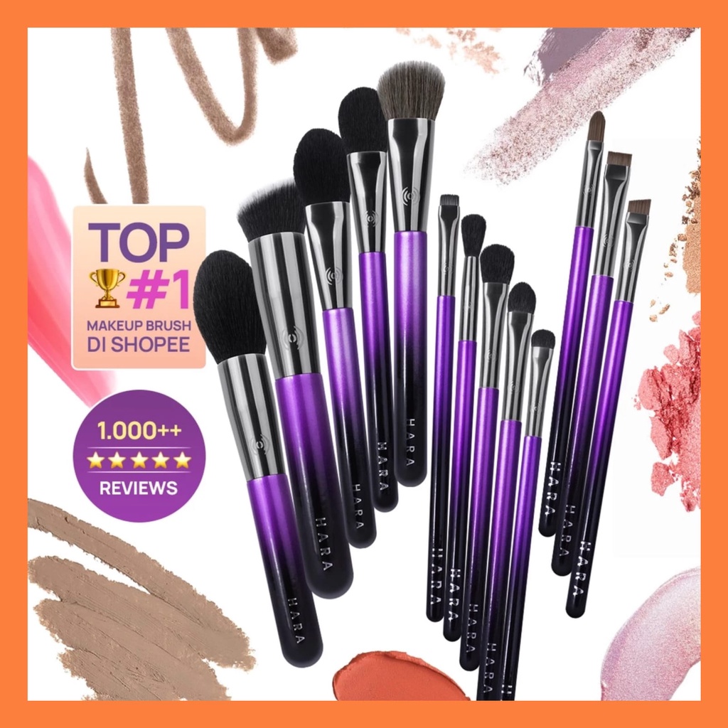 Jual Haquhara Brush Set Amala Kuas Makeup Original 100% Recomended MUA ...