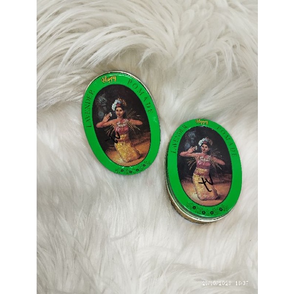 Jual HAPPY LAVENDER POMADE HIJAU | MINYAK RAMBUT LAVENDER | MINYAK ...