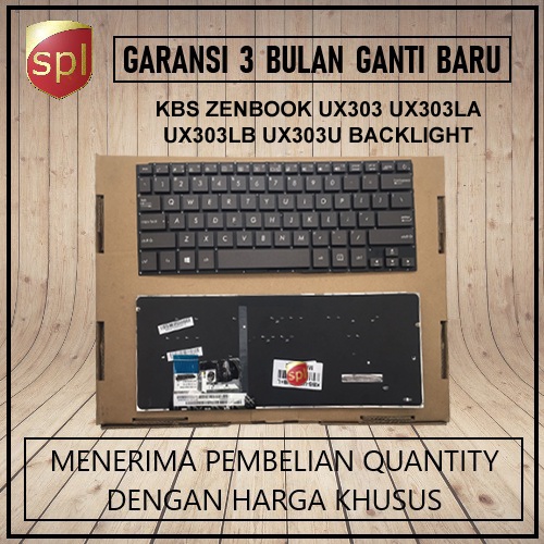 Jual Keyboard Laptop Asus Zenbook UX303 UX303LA UX303LB UX303LN UX303UA ...