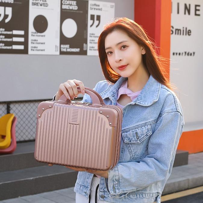 Jual [ UCHIE ] - BEAUTY CASE 14 INCH MINI KOPER SERBAGUNA 12" - 14 ...