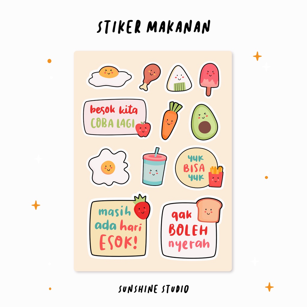 Jual Stiker Pack/ Stiker Jurnal/ Stiker Aesthetic | Stiker Muslimah ...