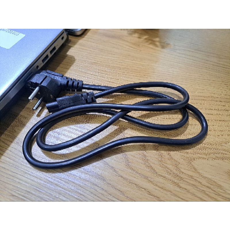 Jual kabel power untuk adaptor laptop second original | Shopee Indonesia