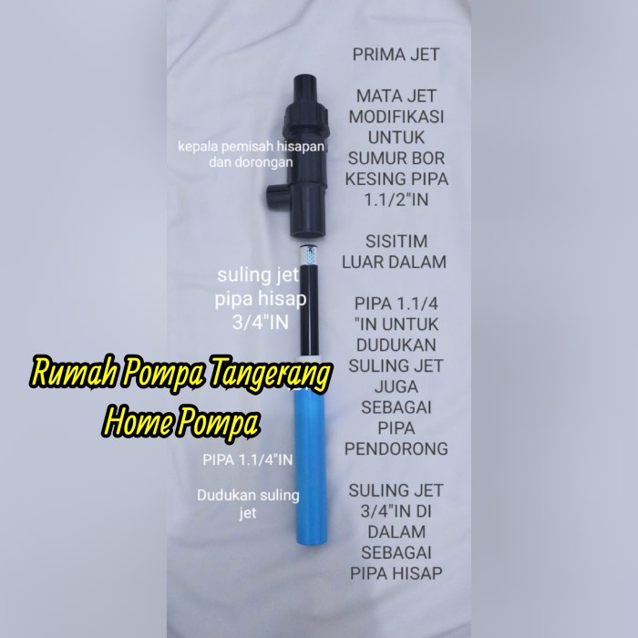 Jual Mata Jet Pump 1.5 Inch Mata Jet Casing Pipa 1.5Inch Sparepart ...