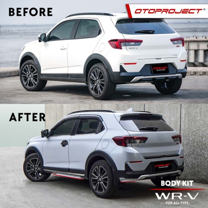 Jual Bodykit / Body Kit Model Modul All New Honda WRV 2022 2023 ...