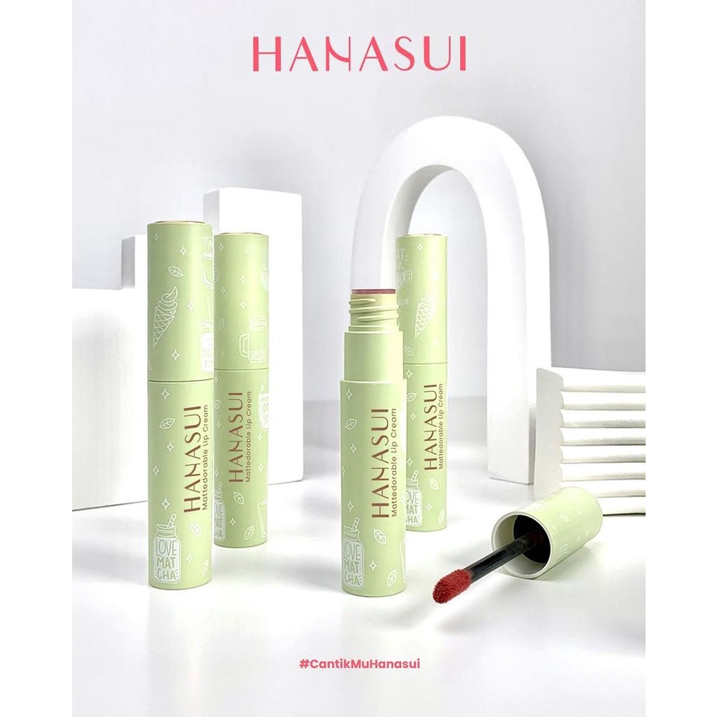 Jual Hanasui Lip Cream Matcha Latte Edition - Hanasui Lipcream ...