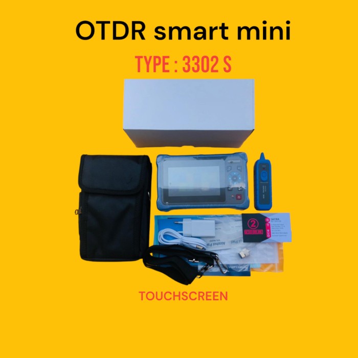 Jual smart Mini OTDR / OTDR JOINWIT 3302 S/ JW3302S Fiber Optic SMART ...