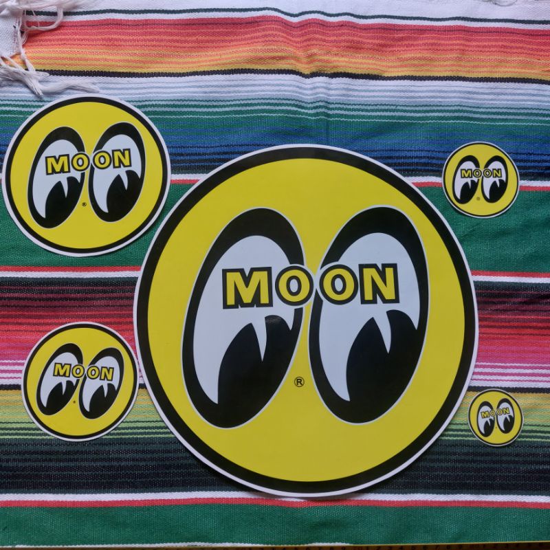 Jual STIKER - LOGO MOONEYES - BIG | Shopee Indonesia