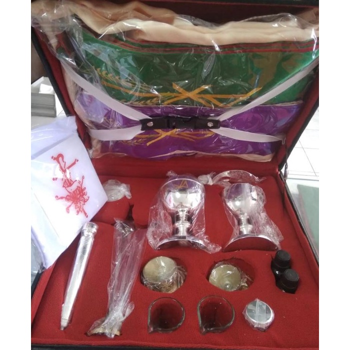 Jual KOPER SET PERALATAN MISA PASTOR / ROMO KATOLIK FULL LENGKAP ...