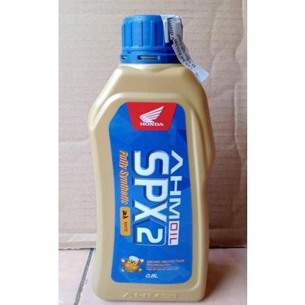 Jual Promo Paket Oli Spx 2 + Oli Gardan Ahm Oli Motor Matic Honda 800Ml ...