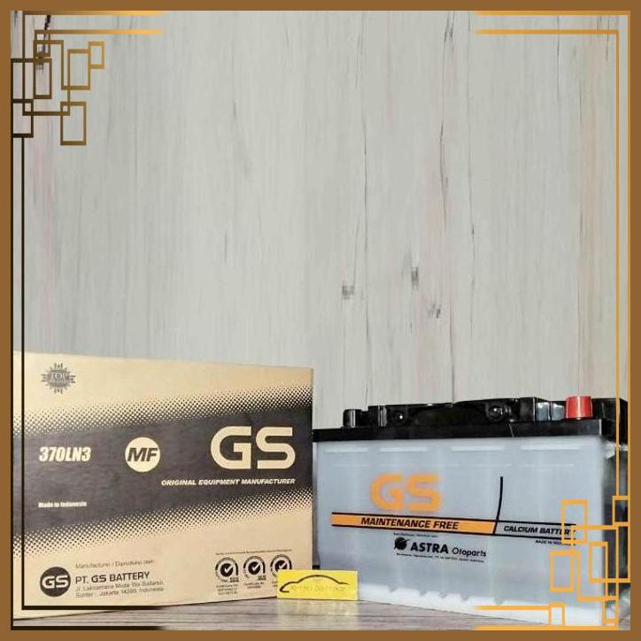 Jual [KGM] AKI GS ASTRA MF OEM 370 LN3 370LN2 KERING ALL NEW FORTUNER VRZ DIESEL | Shopee Indonesia