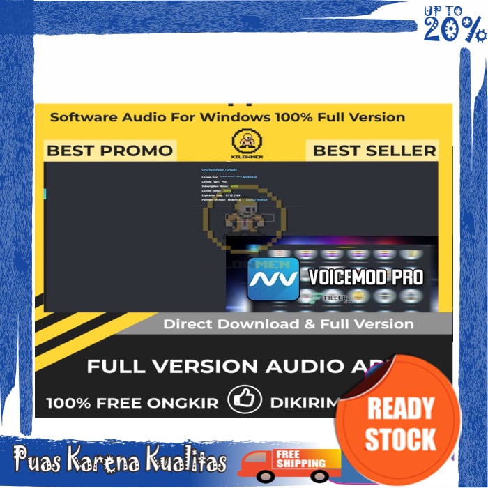 Jual AKTIF SELAMANYA Voicemod Pro Audio WIN OS FULL GARANSI | Shopee ...