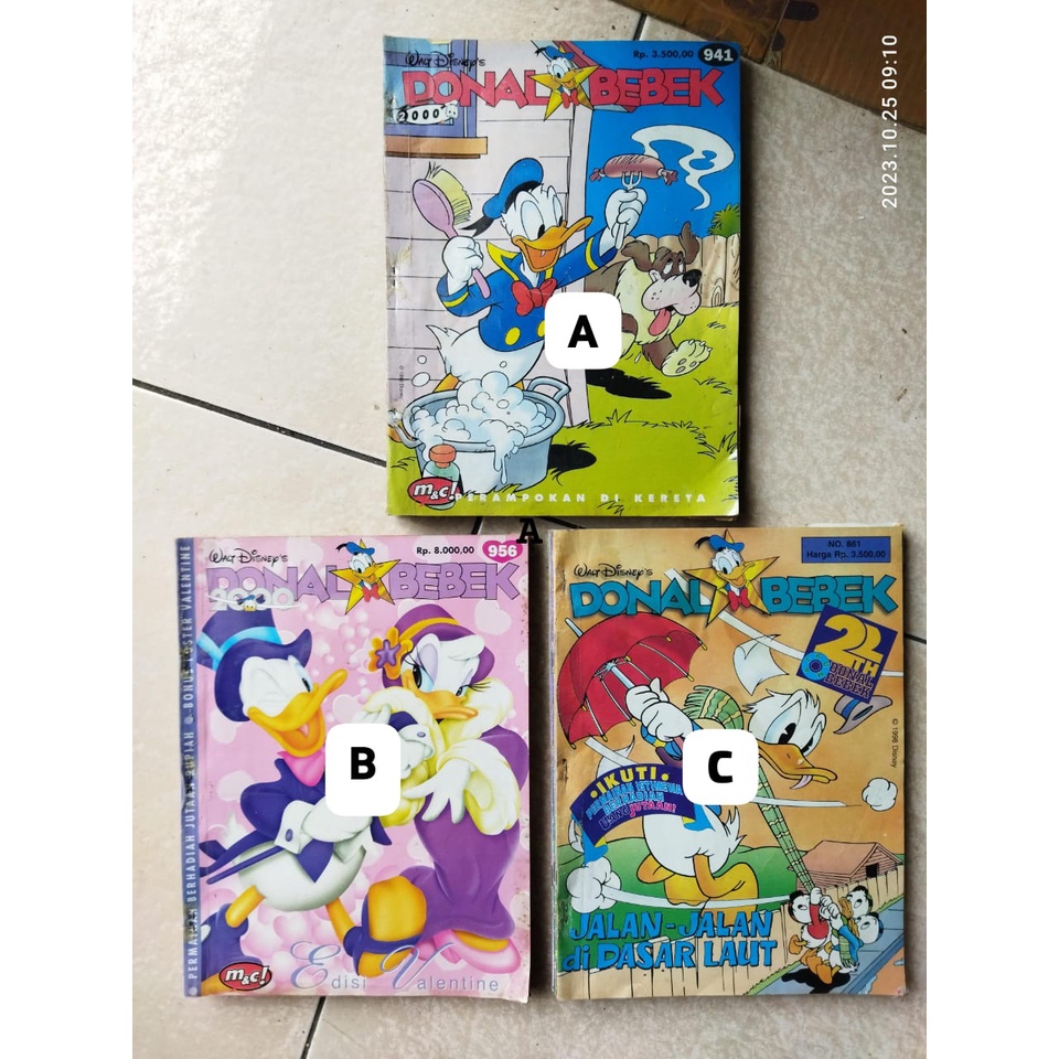 Jual Majalah DONAL BEBEK Bundelan 10 majalah | Shopee Indonesia