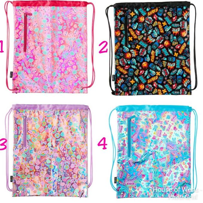 Jual New Smiggle Stylin Drawstring Bag - Tas Serut Smiggle Pengiriman ...