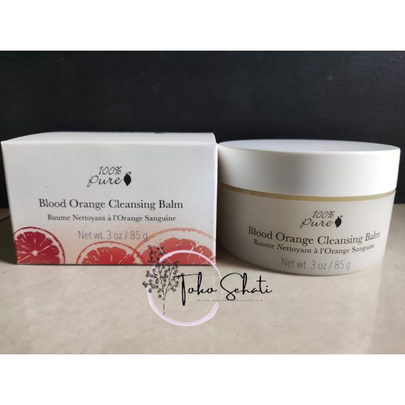 Jual 100% Pure Blood Orange Cleansing Balm | Shopee Indonesia