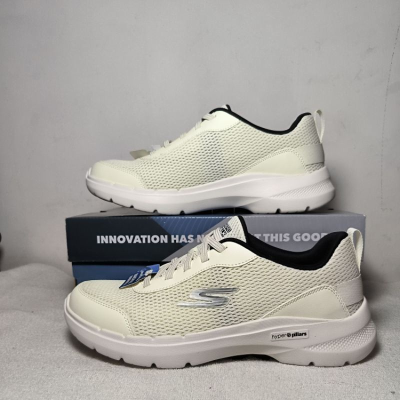 Jual SEPATU SNEAKERS PRIA SKECHERS GO WALK 6 PERFOMENCE WHITE RESMI PT ...
