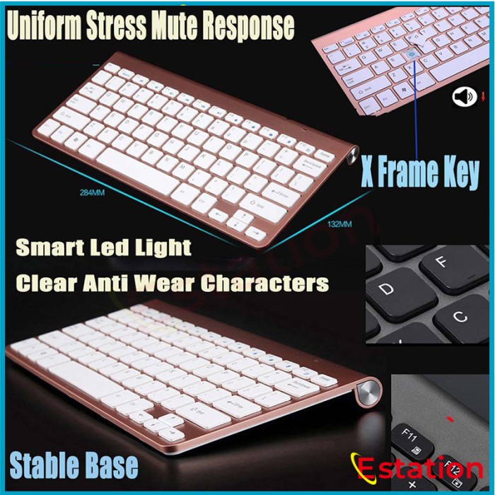 Jual PAKET WIRELESS KEYBOARD DAN MOUSE KEYBOARD MINI WIRELESS ORIGINAL ...