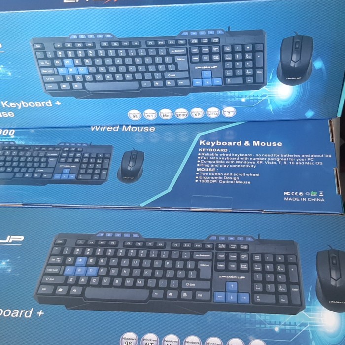 Jual KEYBOARD PAKET MOUSE PORT USB ORIGINAL | Shopee Indonesia