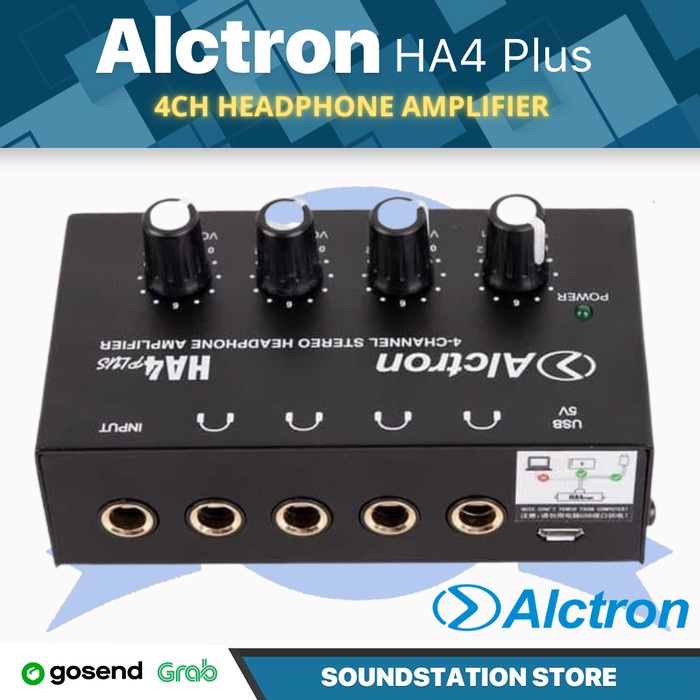 Jual Alctron Ha4 Plus Headphone Amplifier | Shopee Indonesia
