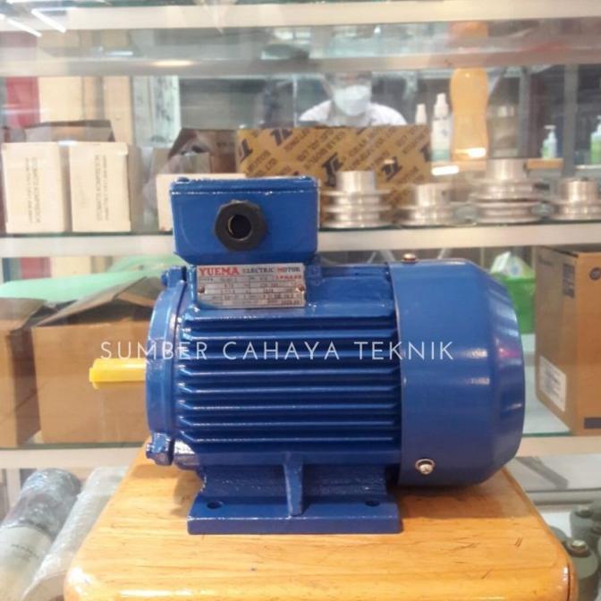 Jual Yu 1 Hp 3 Phase Dinamo / Elektro Motor 2 Pole B3 Yuema | Shopee Indonesia