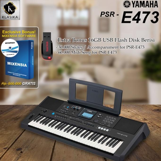 Jual Yamaha Psre473 / Psr E 473 / Psr E473 Portable Keyboard Garansi Resmi Kode 722 | Shopee ...
