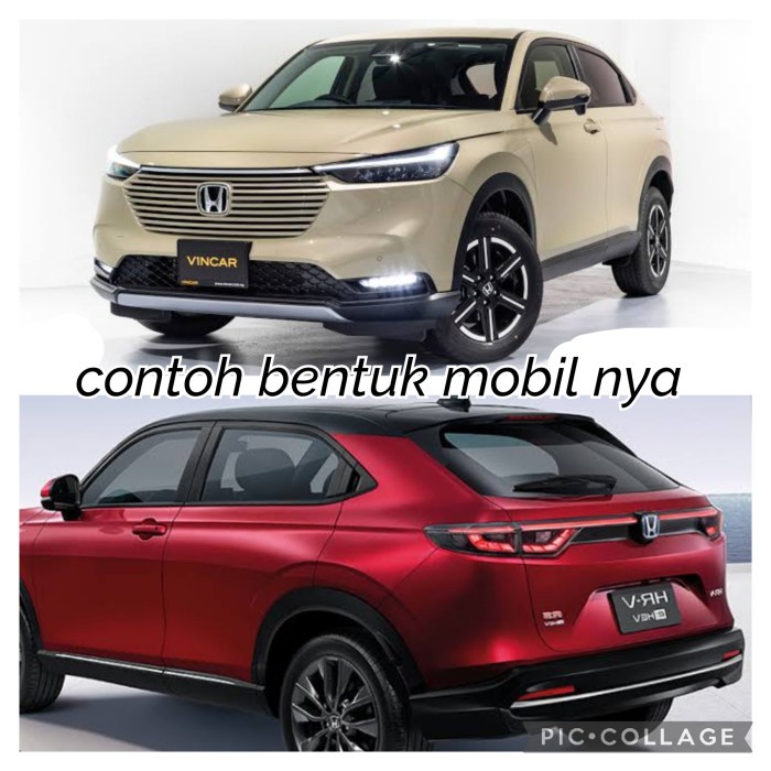 Jual outer tank cover handel cover warna HITAM DOFF all new hrv 2022 ...